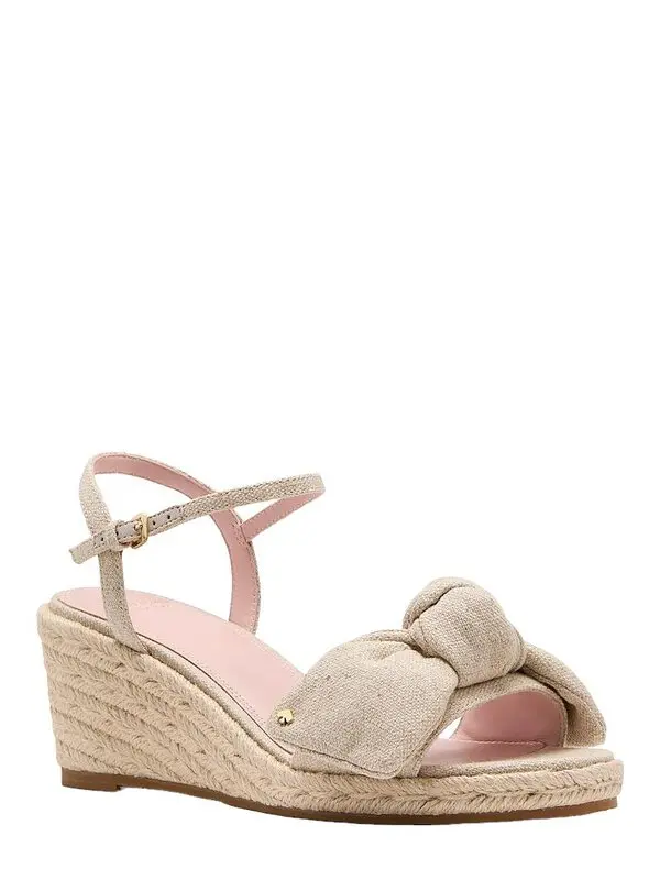 Kate Spade New York Leandra Espadrille Wedge Sandals - Natural