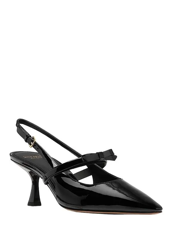 Kate Spade New York Carolina Kitten Heel Pumps - Black