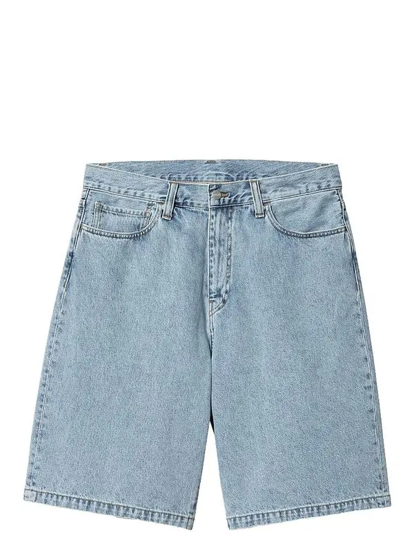 Carhartt Work In Progress Landon Denim 10.6" Shorts - Blue(heavy Worn Bleached)