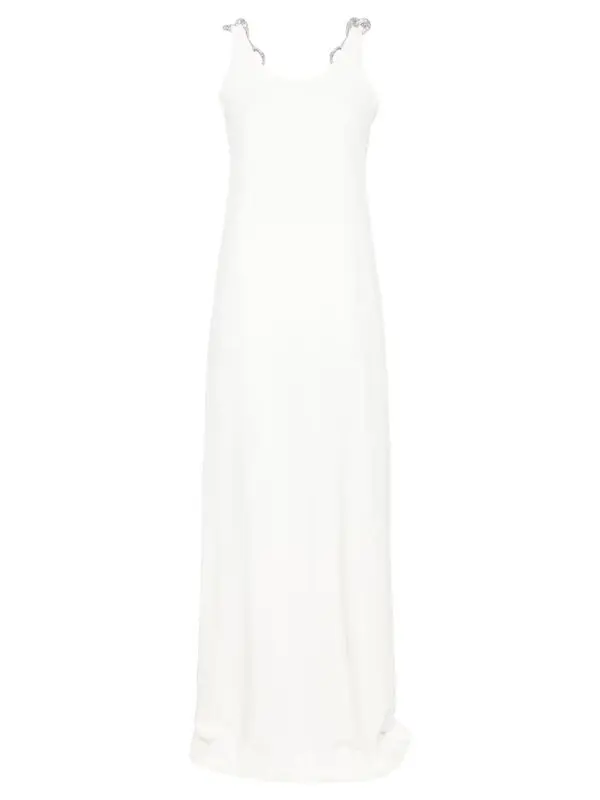 Stella McCartney Chain-strap Gown - White