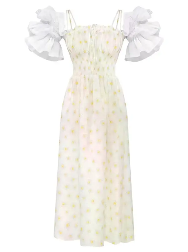 Sleeper Arle Maxi Dress - White