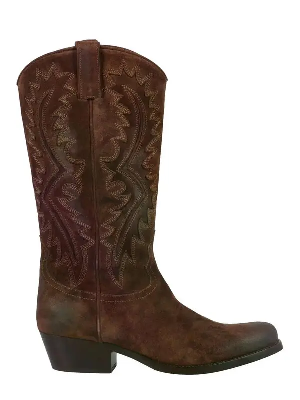 Sartore Leather Boots - Brown