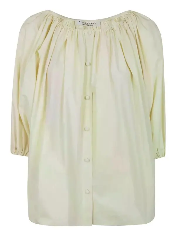 Philosophy Di Lorenzo Serafini Cotton Shirt - Neutrals