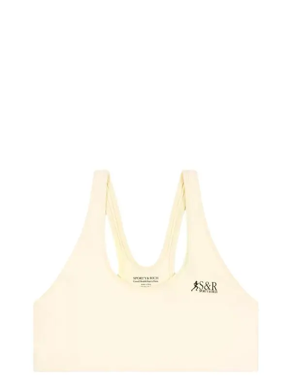 SPORTY & RICH Action Sports Bra - Neutrals