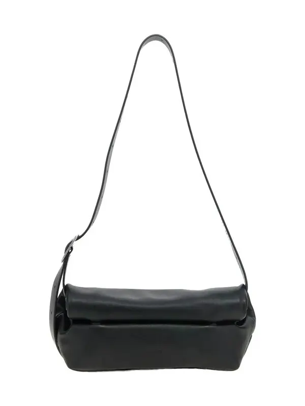 JIL SANDER Small Rollup Crossbody Bag - Black