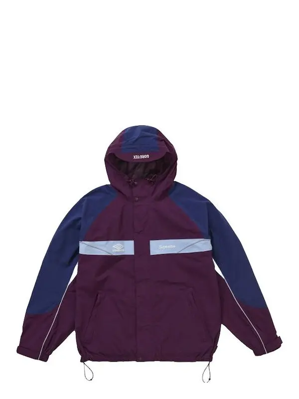 Supreme Umbro Gore-tex Hooded Jacket - Dark Purple