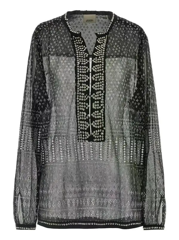 Isabel Marant Nickie Blouse - Black