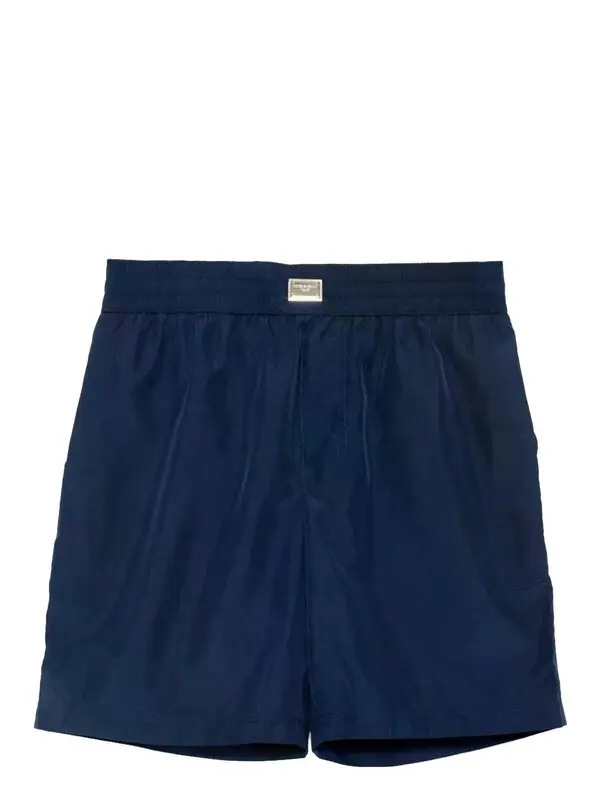 Dolce & Gabbana Mid-length Swim Trunks - Blue