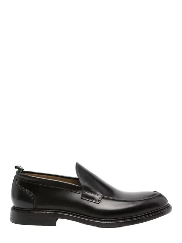 GREEN GEORGE Leather Loafers - Brown