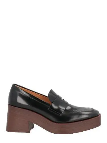 TOD'S Leather Loafers - Black