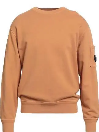 C.P. COMPANY Cotton French Terry Sweatshirt - Orange
