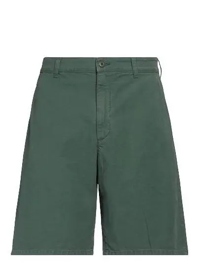 DEPARTMENT 5 Cotton Bermuda Shorts - Green