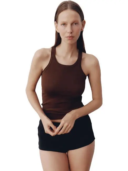 ALL MY LOVE Wool Tank Top - Toast