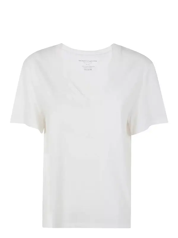 Majestic Filatures Organic Cotton T-shirt - White