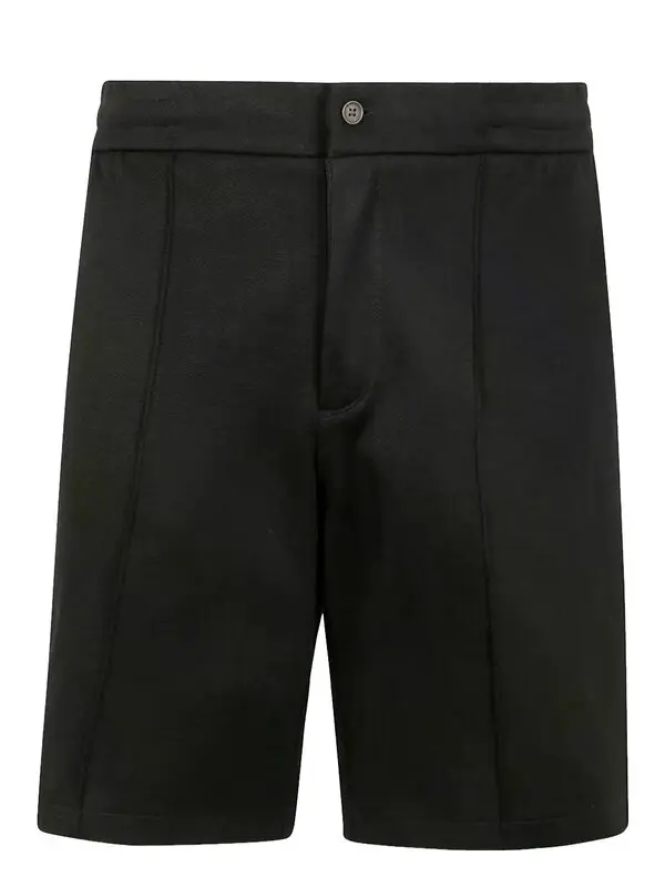 Emporio Armani Straight-leg Shorts - Black