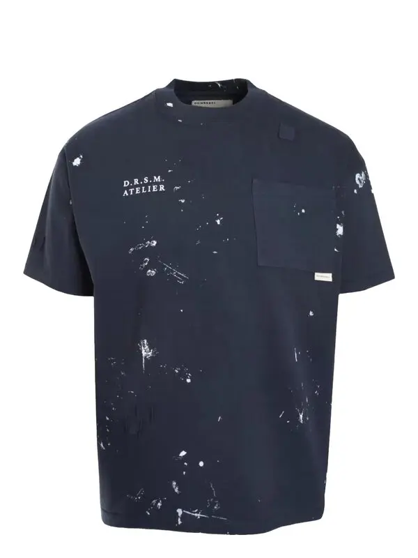 DOMREBEL Atelier T-shirt - Blue