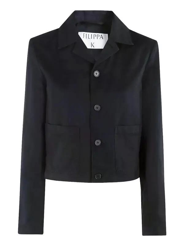 Filippa K Cotton Blazer - Black