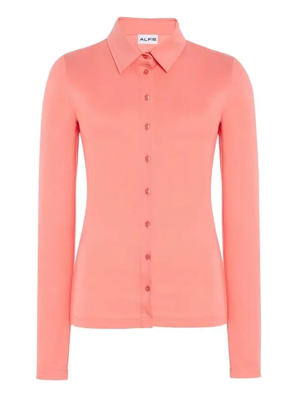 ALFIE Le Polo Knit Shirt - Pink