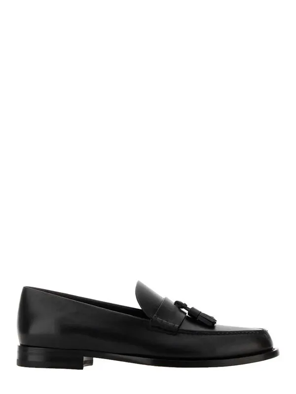 THE ROW Novus Loafers - Black
