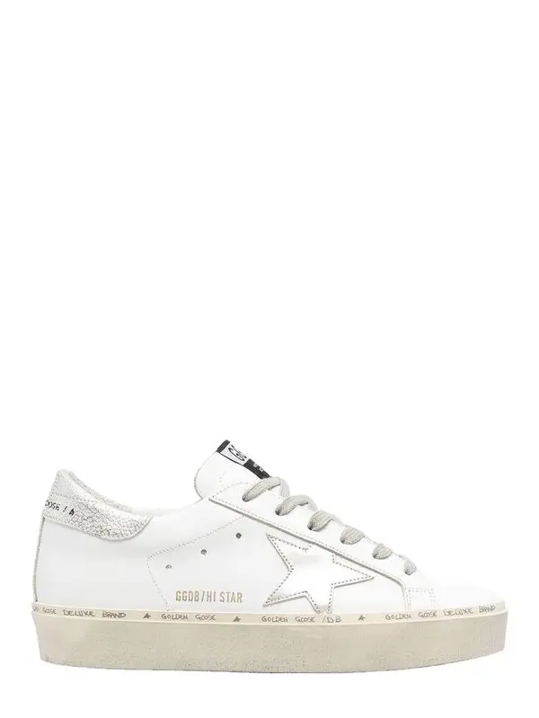 Golden Goose Leather Sneakers - White