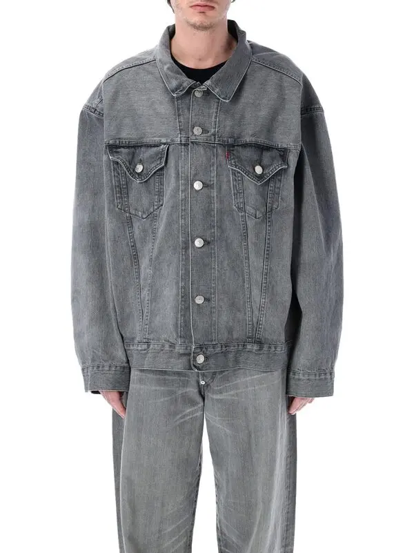 Junya Watanabe X Levi's Denim Jacket - Grey