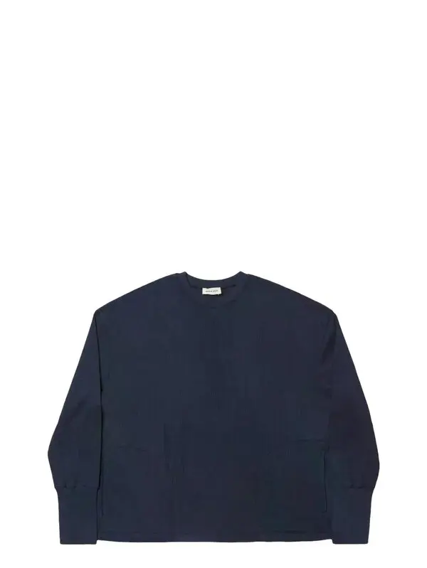 NICHOLAS DALEY Jersey Sweatshirt - Blue