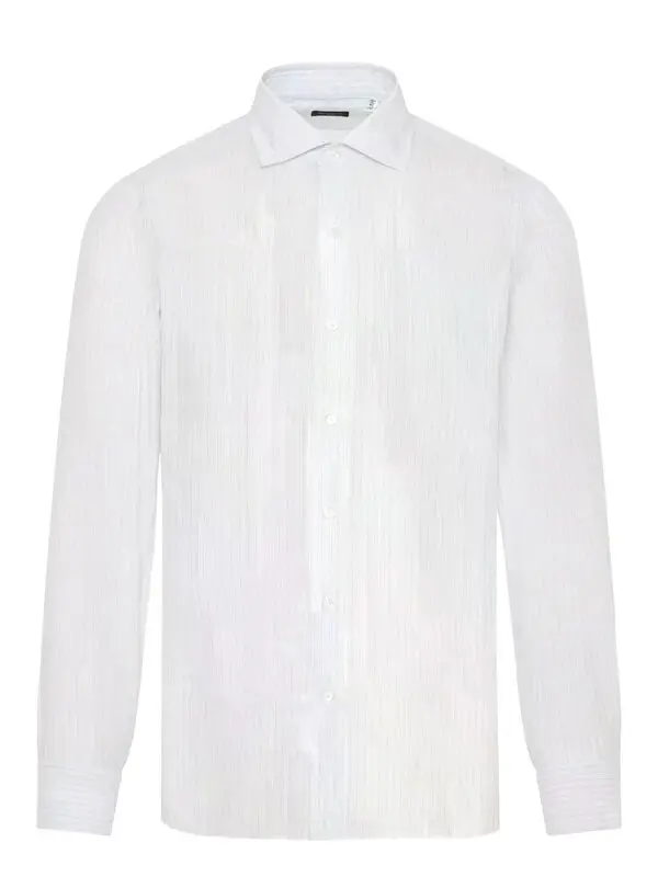 FINAMORE 1925 Poplin Shirt - White