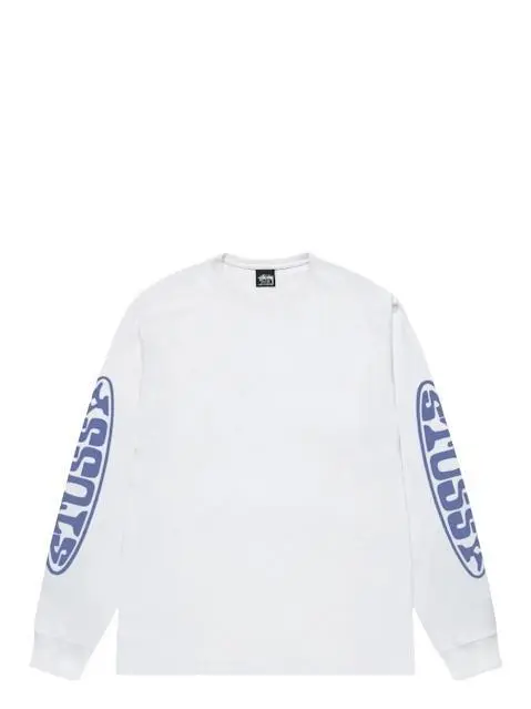StÜssy Pill Long Sleeve Tee Shirt - White