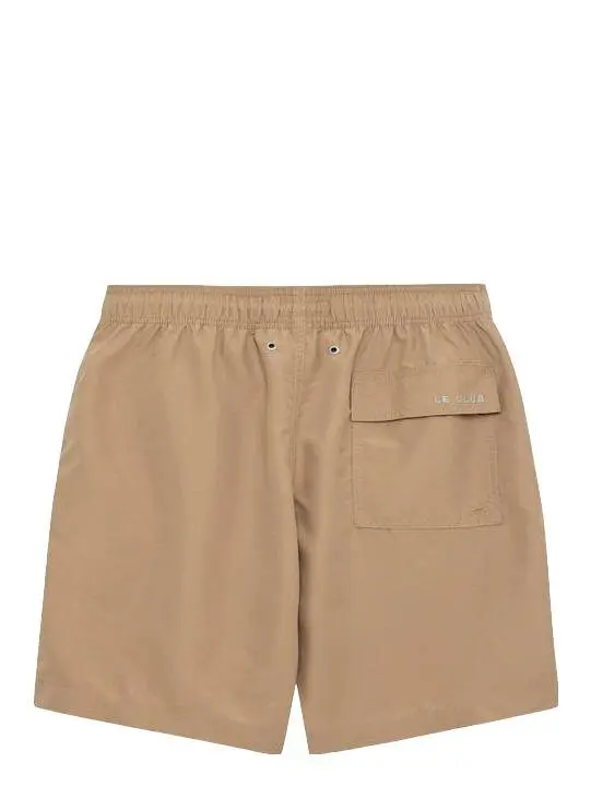 LE CLUB 4-way Stretch Swim Trunks - Beige