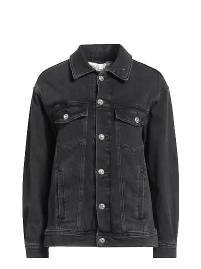 REPLAY Denim Trucker Jacket - Black