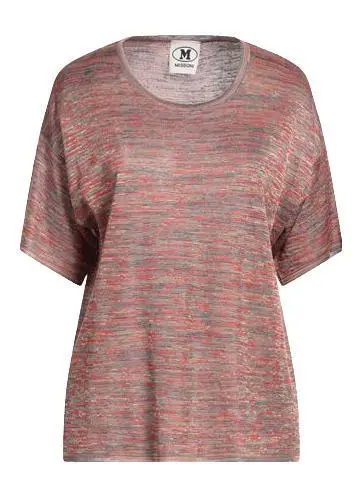 Missoni Intarsia-knit Viscose Sweater - Rust