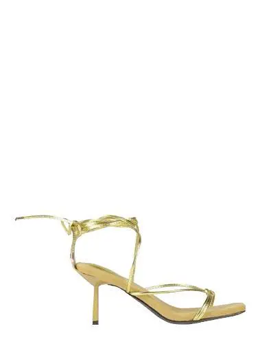 Menbur Sandals In Synthetic Material - Gold