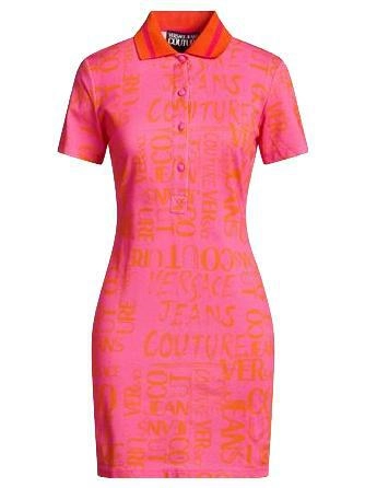Versace Mini Dress - Fuchsia