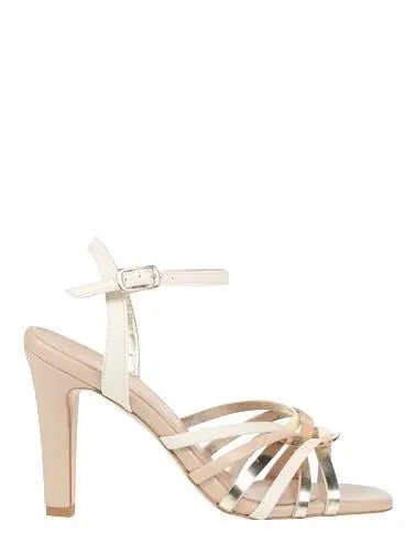 OVYE Ankle Strap Sandals - White