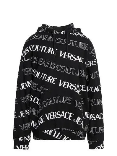 Versace Military Cotton Sweatshirt - Black