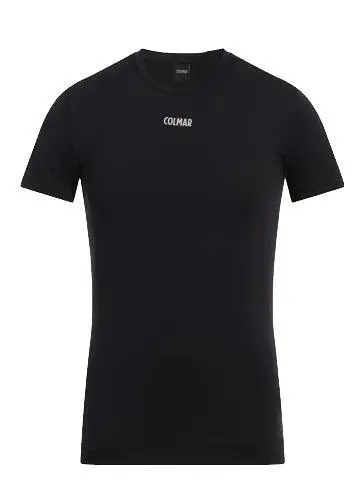COLMAR T-shirt Lime Size Polyamide, Elastane - Black