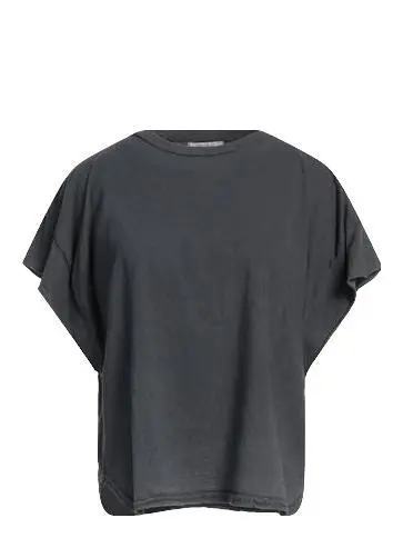 Crossley Cotton Jersey Crop Tee - Grey