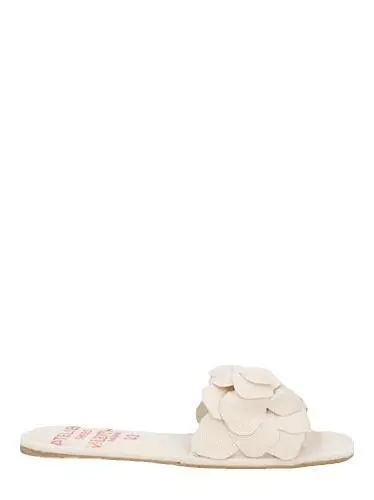Valentino Garavani Textile Sandals - Off White