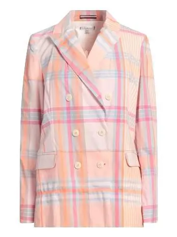 Tommy Hilfiger Tartan Blazer - Pink