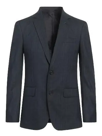 Dunhill Blazer Midnight Size Wool, Linen, Silk - Blue