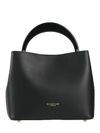 MY BEST BAG FIRENZE Leather Tote - Black