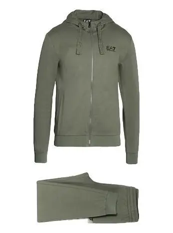 EA7 Tracksuit In Cotton And Elastane - Green