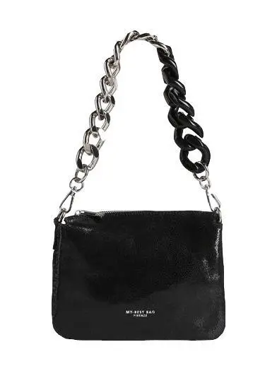 MY BEST BAG FIRENZE Handbag With Chain Strap - Black