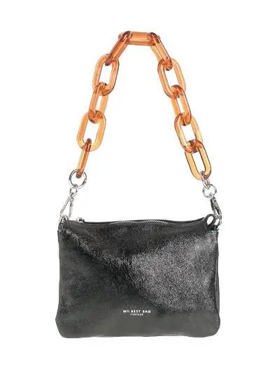 MY BEST BAG FIRENZE Leather Handbag - Black