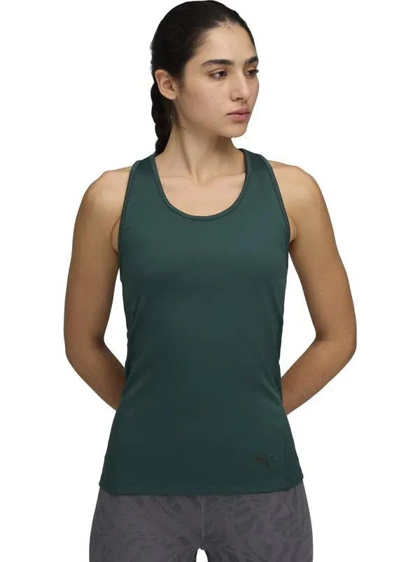 PUMA Essentials Training Racerback Tank Top - Green