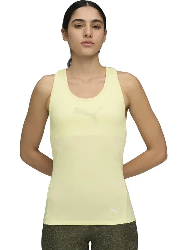 PUMA Training Racerback Tank Top - Yellow