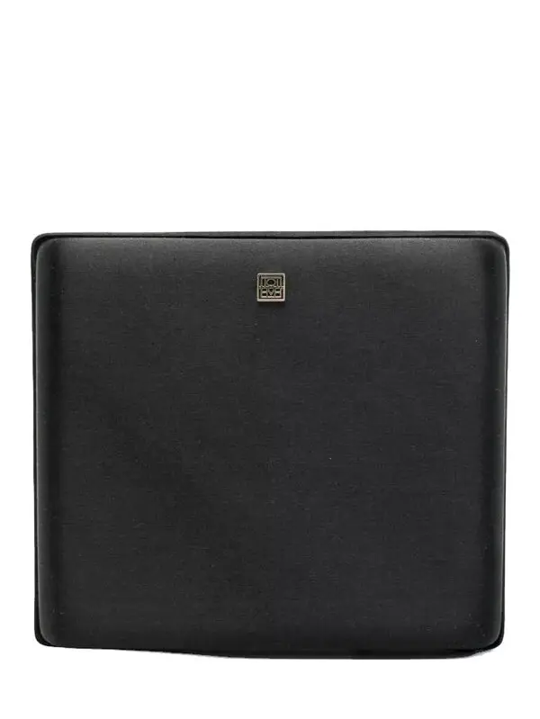 TOTÊME Satin Box Clutch - Black