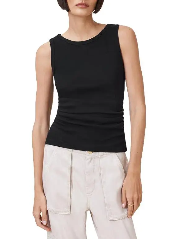 ALLSAINTS Katarina Stretch Cotton Tank Top - Black