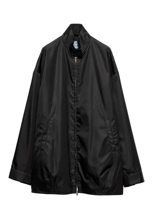 Prada Re-nylon Blouson Jacket - Black