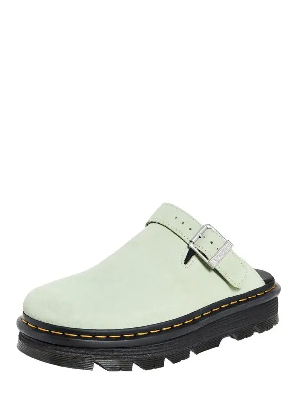 Dr. Martens Zebzag Mules - Sage Green